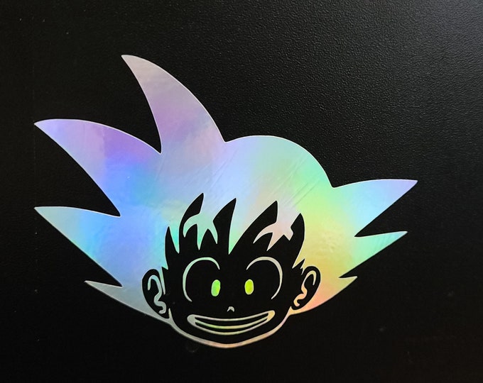 Kid Goku Decal - Etsy