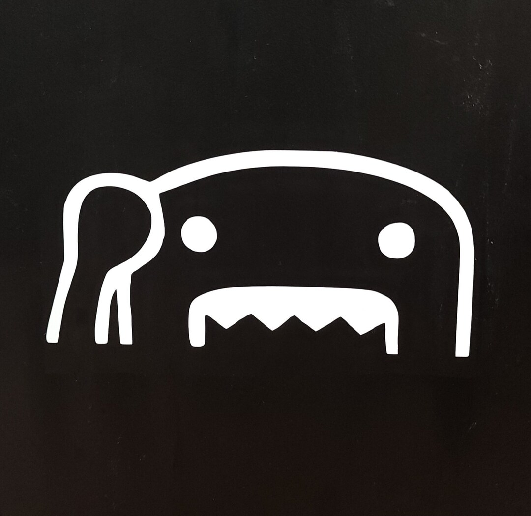 Domo Waving Decal - Etsy