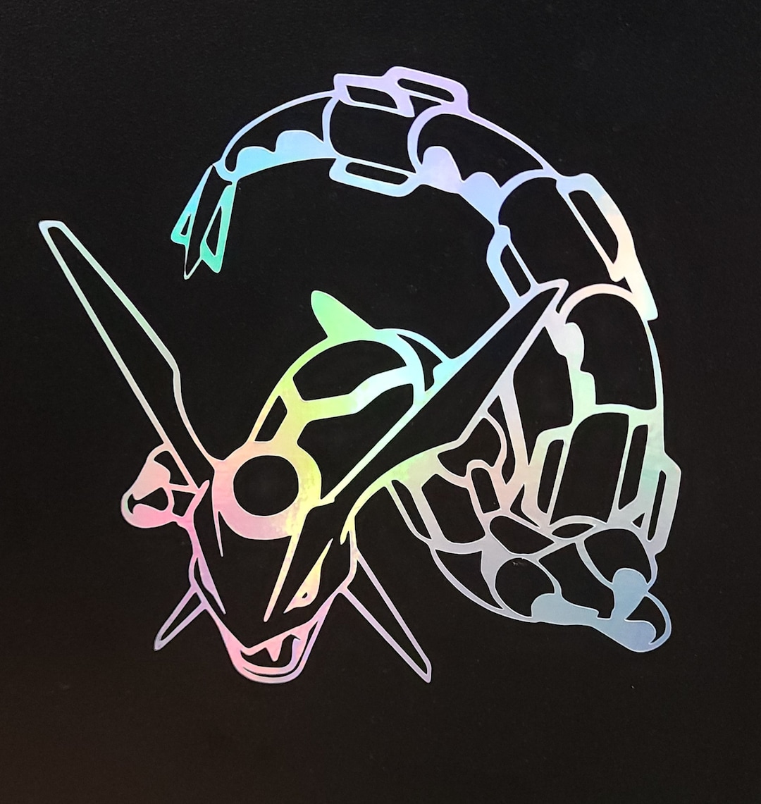 Rayquaza Decal - Etsy