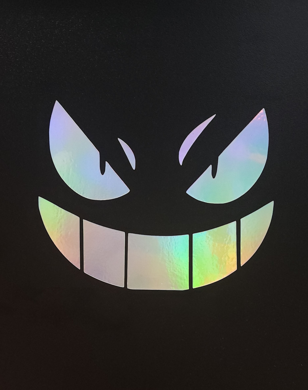 Evil Gengar Face Decal - Etsy