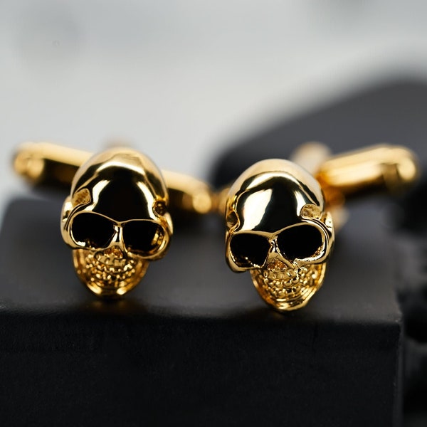 Skull Cufflinks - Etsy