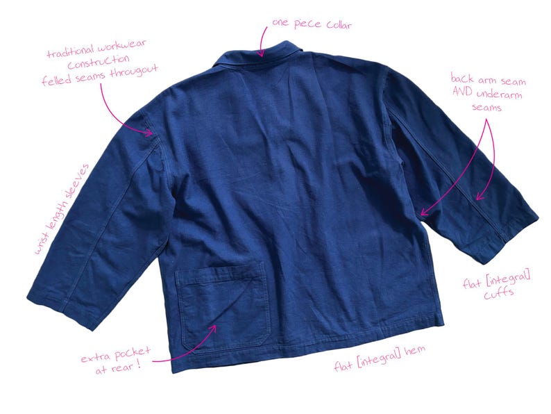 Potting Smock | Loose, Boxy Top | Workwear, Felled Seams, Tie Front ...