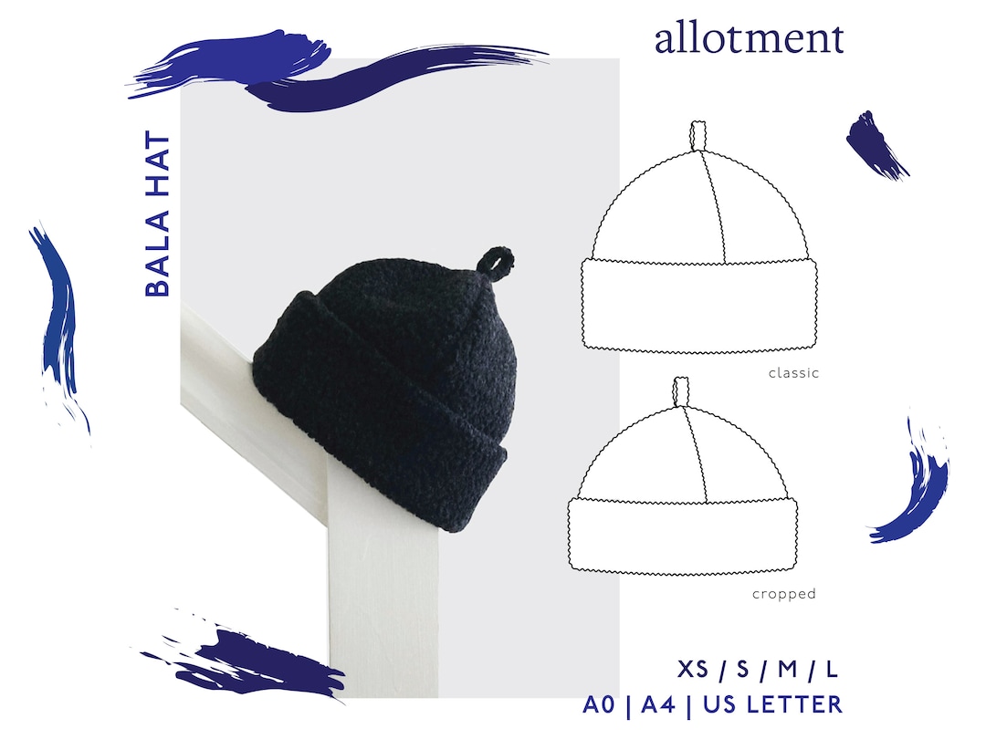 Bala Hat | One Piece, Self Lined Fleece Hat With Deep Turnback | Two ...