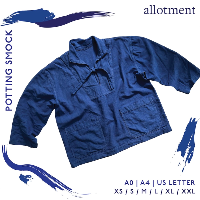 Fishermans Smock Pattern - Etsy UK
