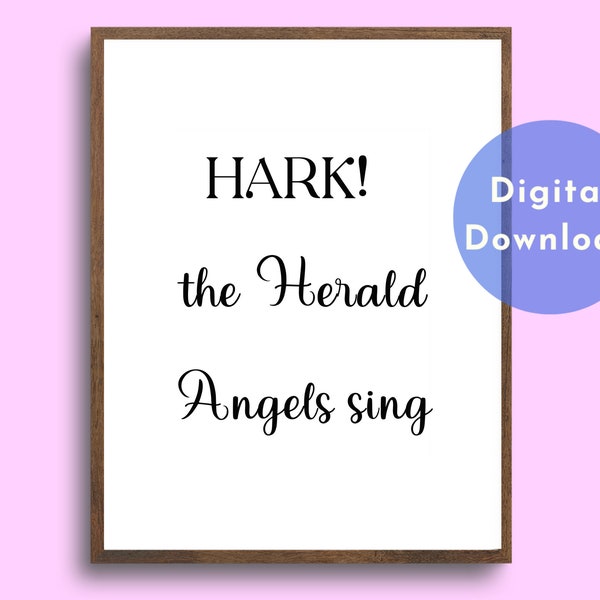Hark the Herald - Etsy