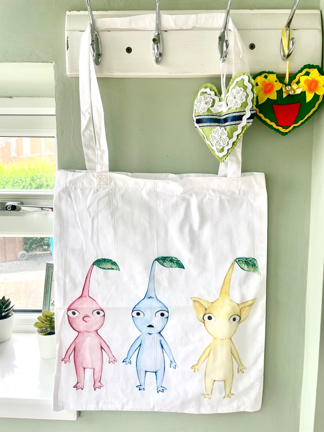 Nintendo Pikmin Tote Bag - Etsy