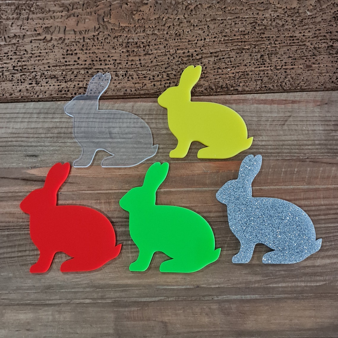 Acrylic Bunny Rabbit Ornament | Acrylic Blank | Blank Supplies | Craft ...