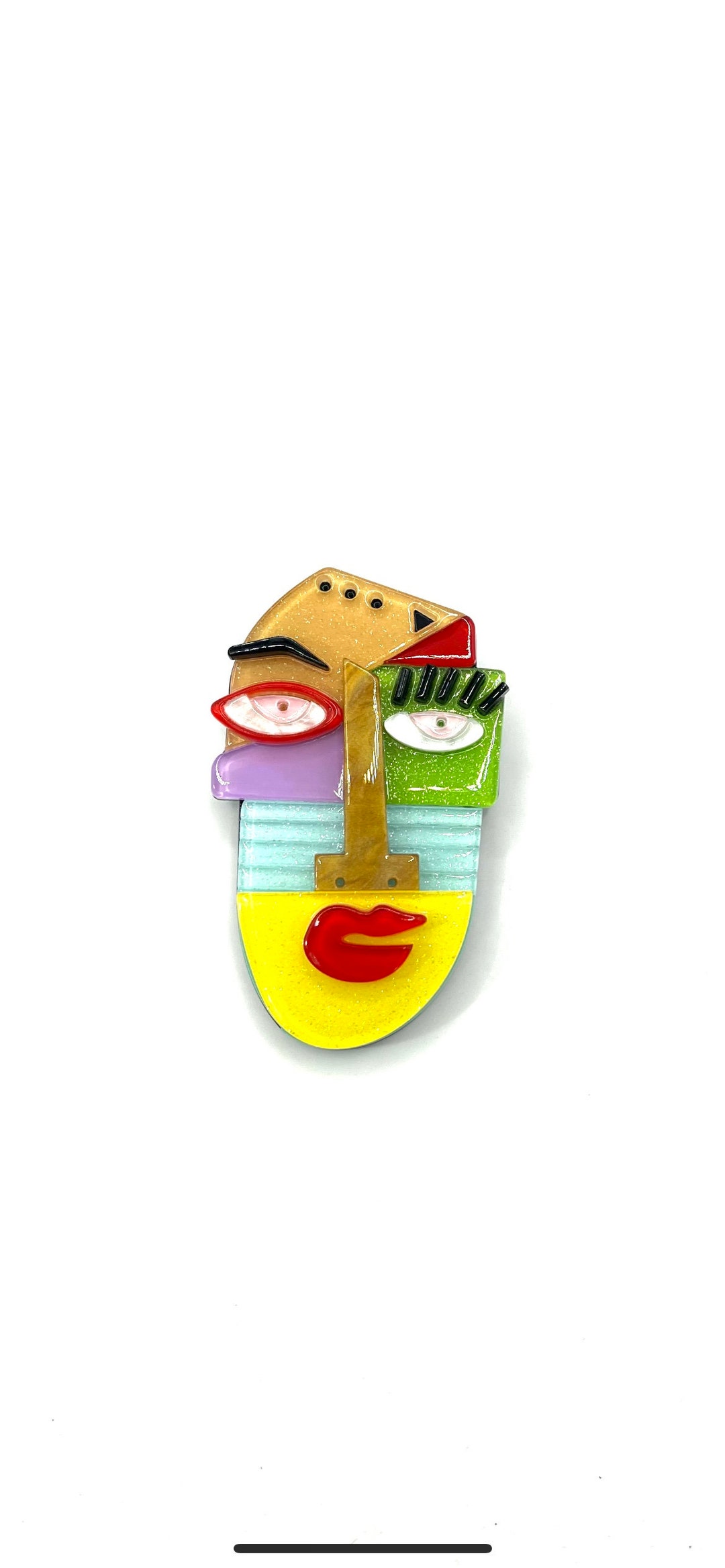 Abstract Brooch: Show-stopper - Etsy