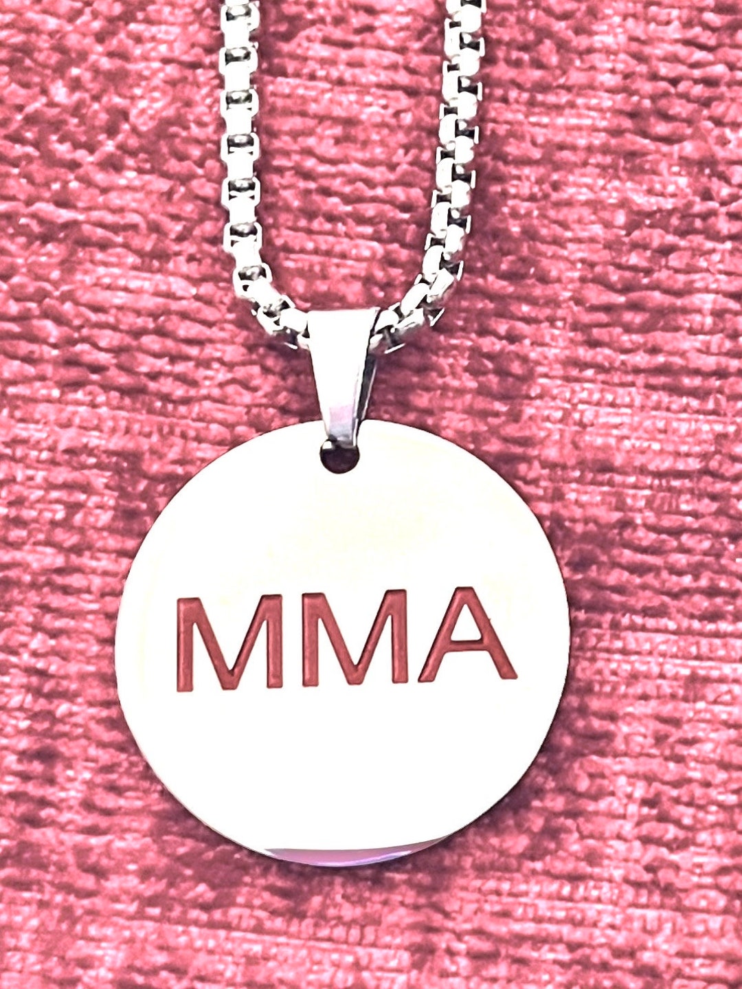 Mixed Martial Arts (MMA) Necklace and Chain - Etsy
