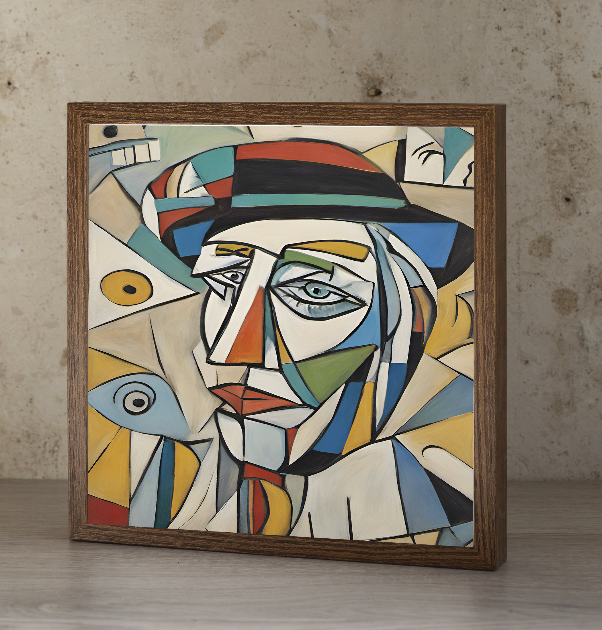 Pablo Picasso Inspired Art | Abstract Digital Print Wall Art | Picasso ...