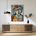 Pablo Picasso Inspired Digital Print Art | Abstract Cubist Wall Art ...