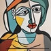 Pablo Picasso Inspired Digital Print Art | Abstract Cubist Wall Art ...