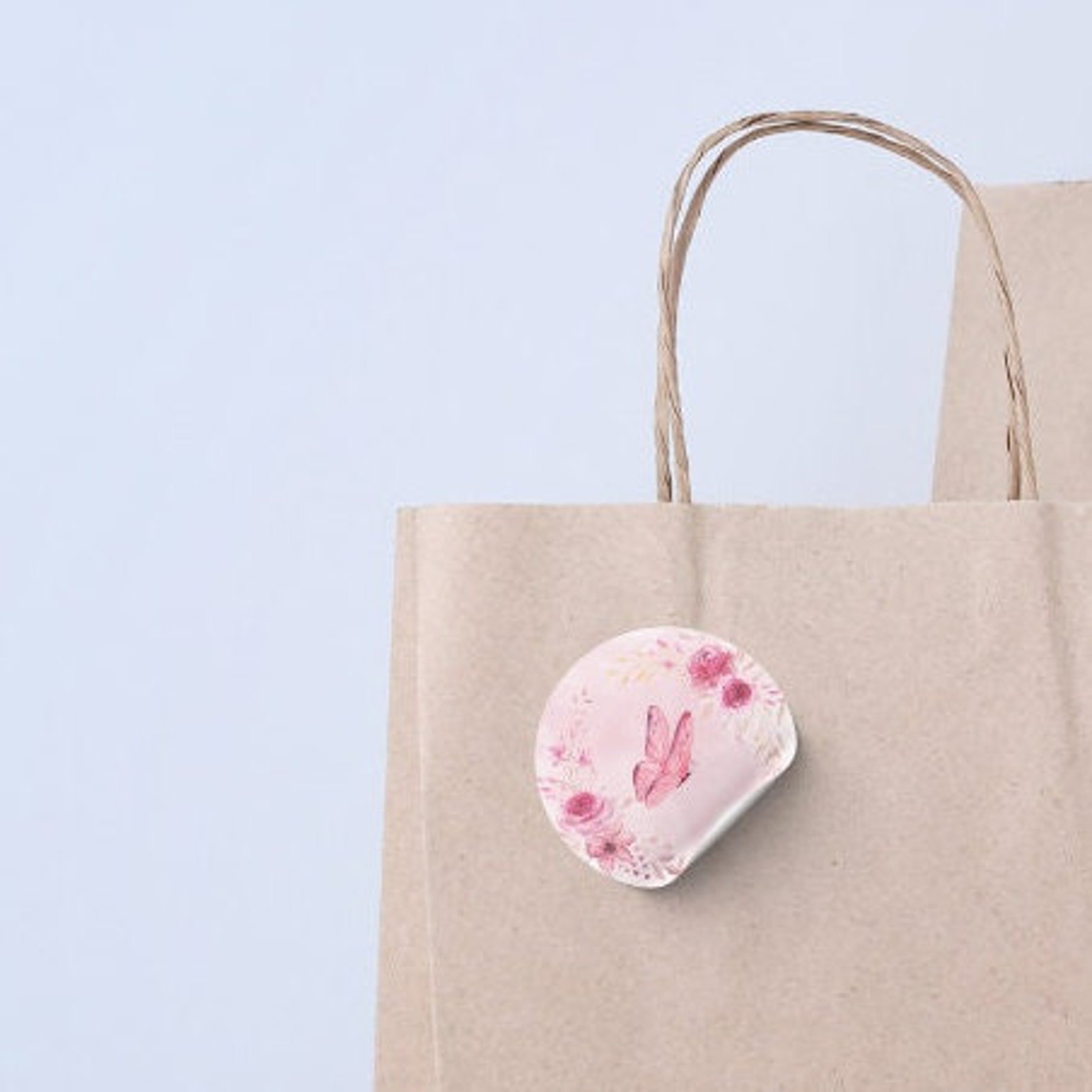 Mobile Birthday Invitation Ecard butterfly Pink Girls Editable Template ...