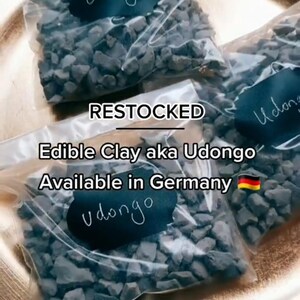 Kenyan Udongo | Roasted Edible Clay | Kaolin | Pregnancy Craving Clay ...