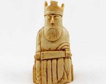 Individual Isle of Lewis Chess Piece Queen, Cream - Etsy