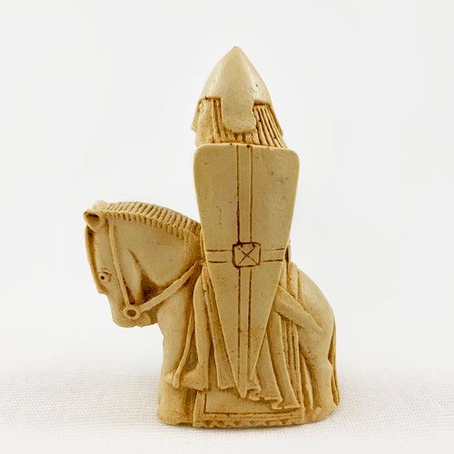RARE Berserker Trio Isle of Lewis Chessmen Chess Piece - Etsy