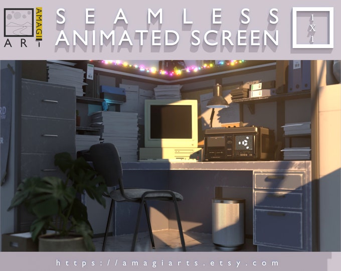 Cozy Animated Overlays and Backgrounds OBS Overlays, Stream & Twitch ...