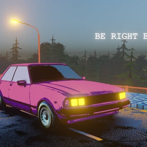 Animated Virtual Background, Car Chase, Night Twitch Overlay, Animated ...