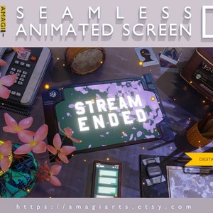 Animated Stream Overlay: Twitch Scenes, Youtube (digital Download) - Etsy