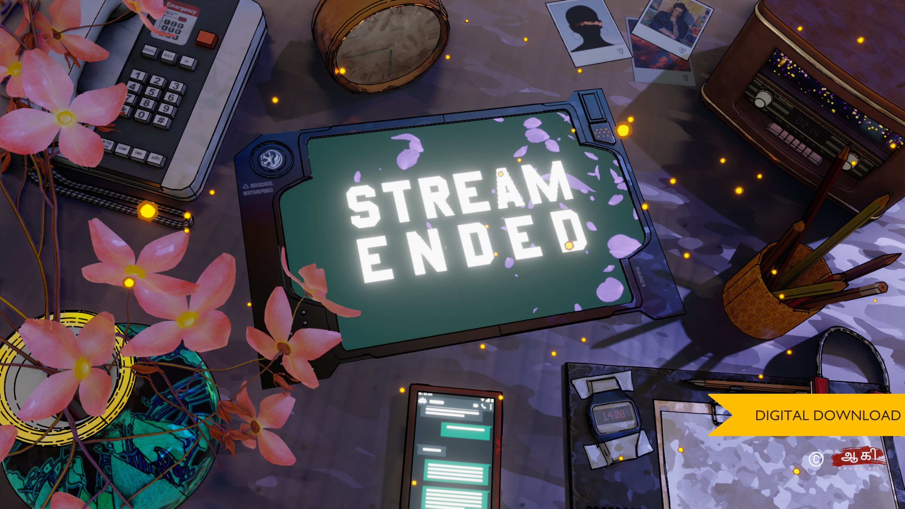 Animated Stream Overlay Starting Soon Screen Twitch Scenes - Etsy Australia