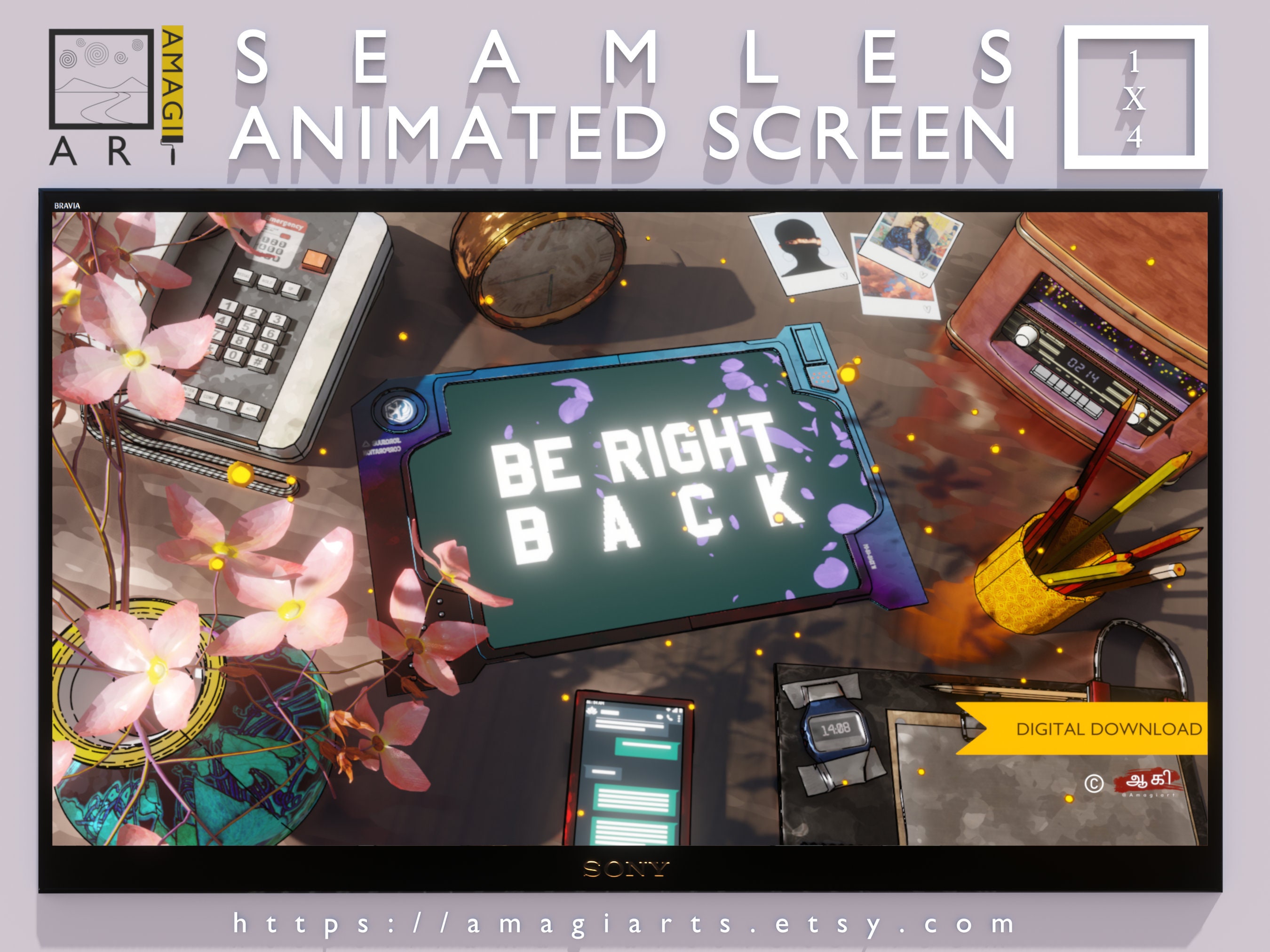 Animated Stream Overlay Starting Soon Screen Twitch Scenes - Etsy Australia