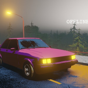 Animated Virtual Background, Car Chase, Night Twitch Overlay, Animated ...