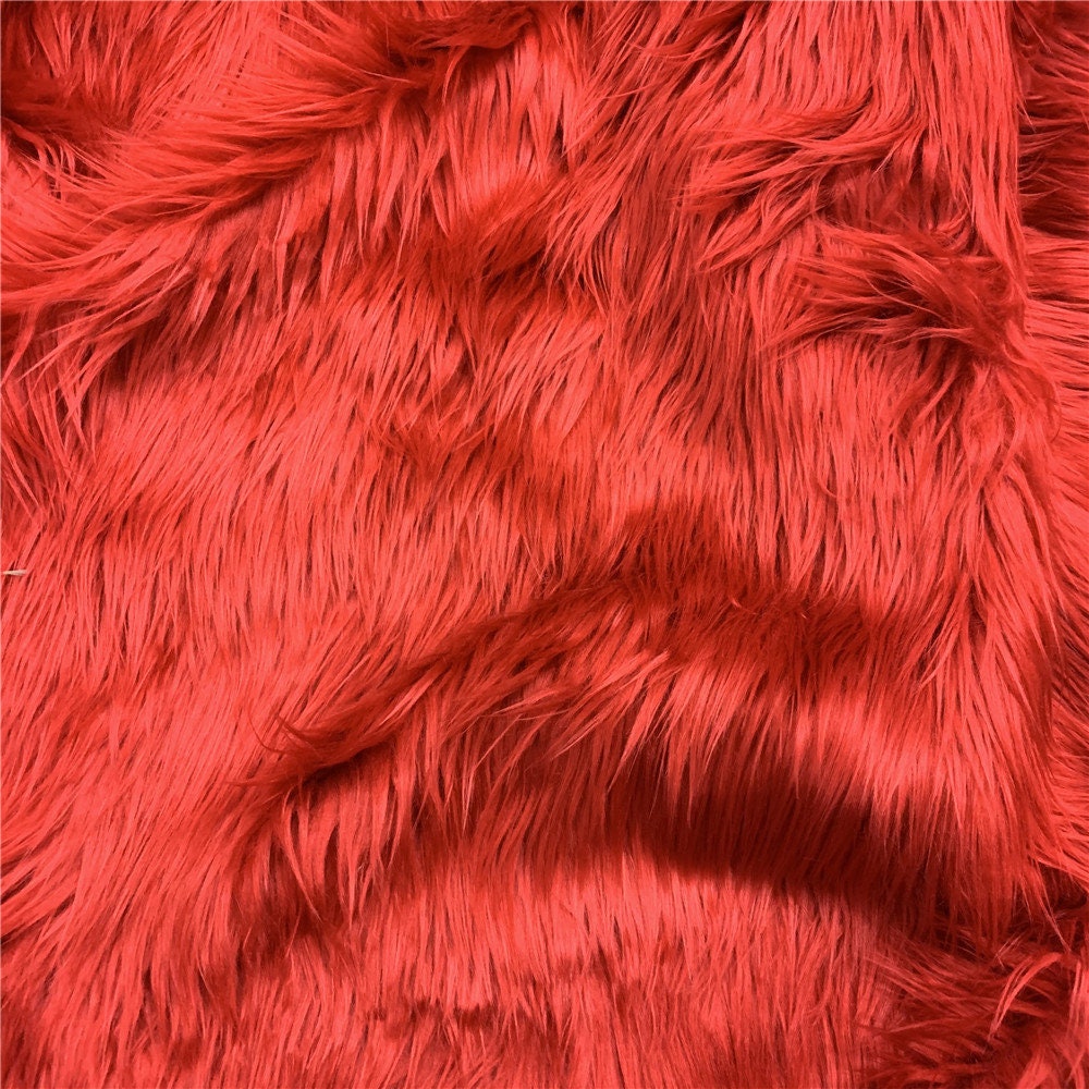 Solid Faux Fur Fabric,super Long Pile Fur,furry Shaggy Fur for Fursuit ...