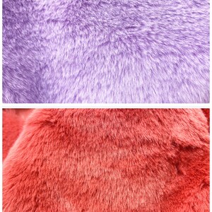 Fluffy Faux Fur Fabric,turquoise Blue Rabbit Fur for DIY Craft Supplies ...