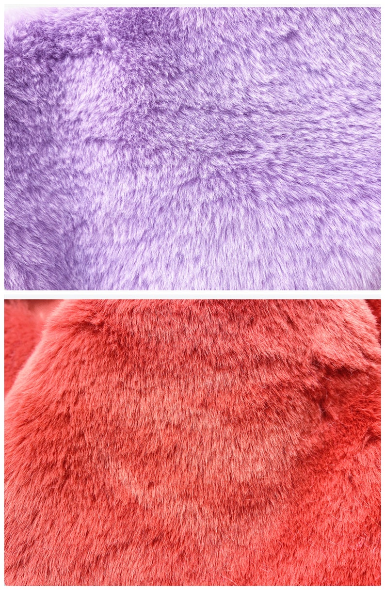 Fluffy Faux Fur Fabric,turquoise Blue Rabbit Fur for DIY Craft Supplies ...
