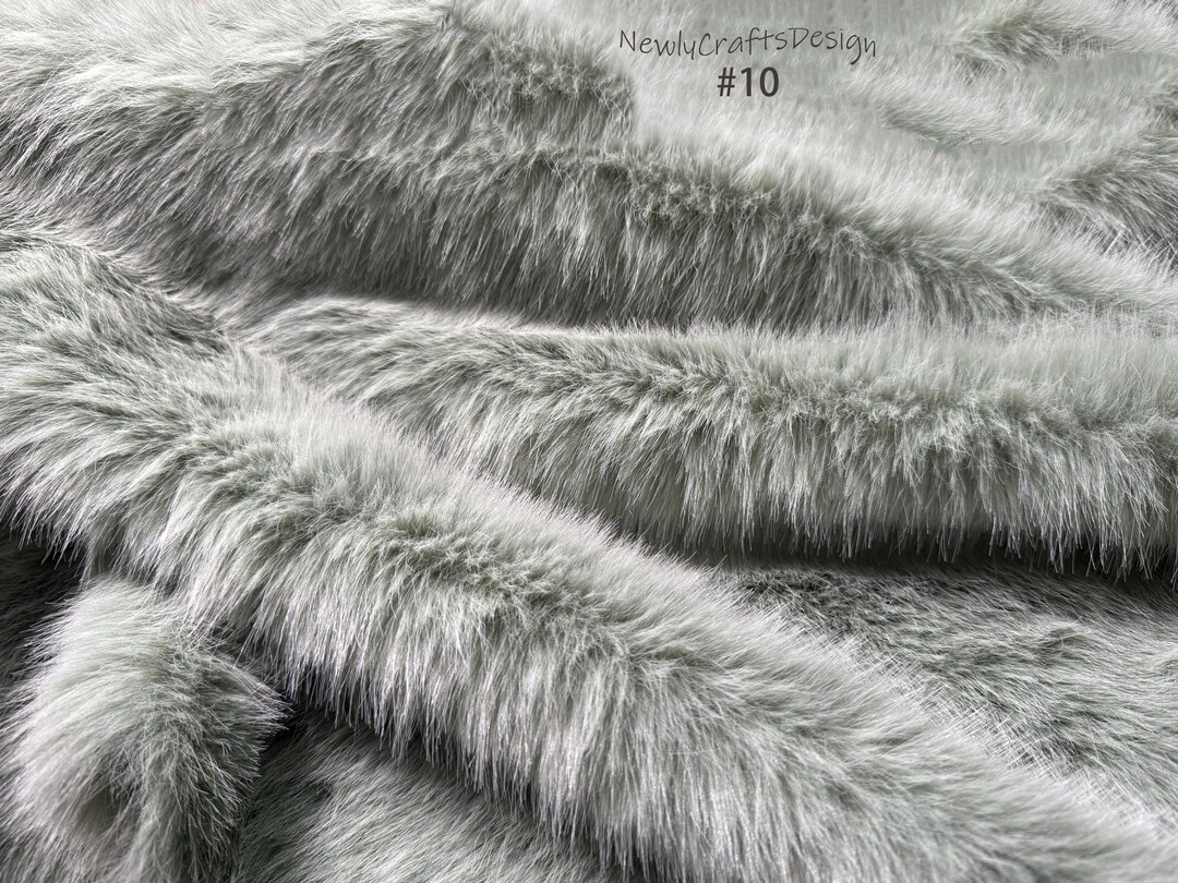 Faux Fur Fabric,long Pile Fur,fursuit Material,luxury Fox Fur,cosplay ...
