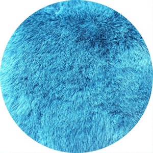 Fuzzy Faux Fur Fabric,lime Green Rabbit Fur,fun Fur for DIY Craft ...