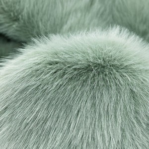 Faux Fur Fabric, Green Faux Minky Fur,ultra Soft Furry Fursuit Material ...