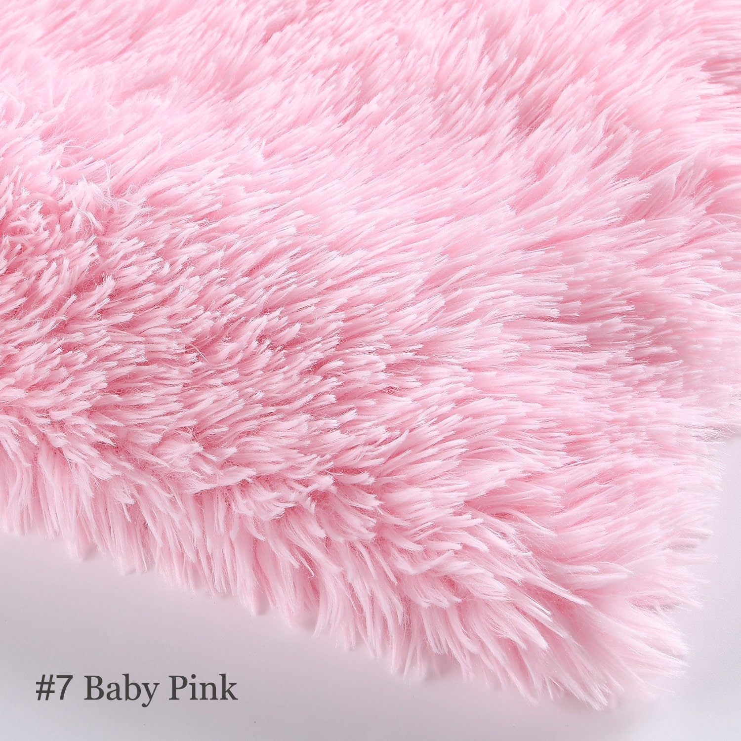 Long Pile Shaggy Faux Fur Fabric Solid Fake Fur for Plush - Etsy