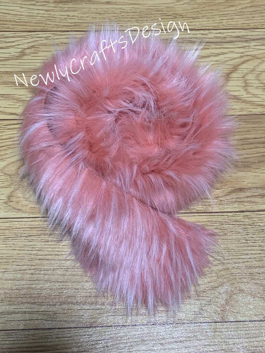 Decorative Pink Faux Fur Trim Ribbon,fluffy Faux Fox Raccoon Fur Fringe ...