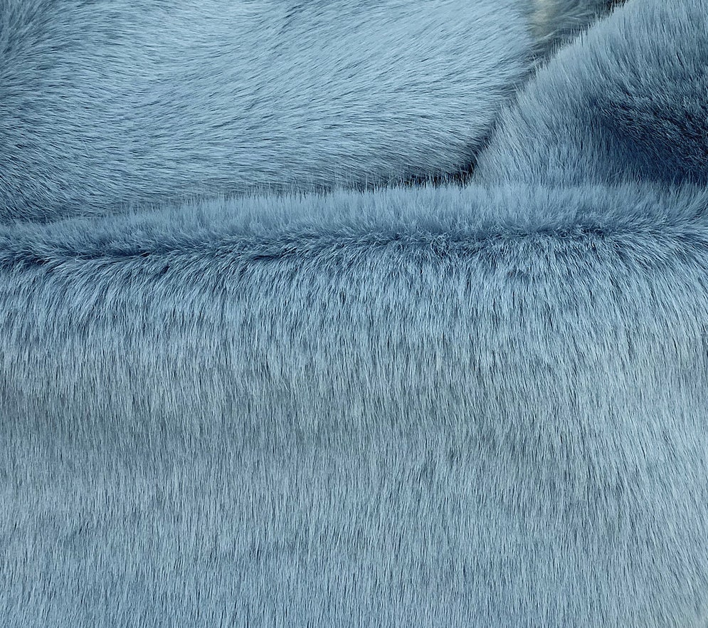 Fuzzy Faux Fur Fabric, Colorful Rabbit Fur, Fun Fur for DIY Craft ...