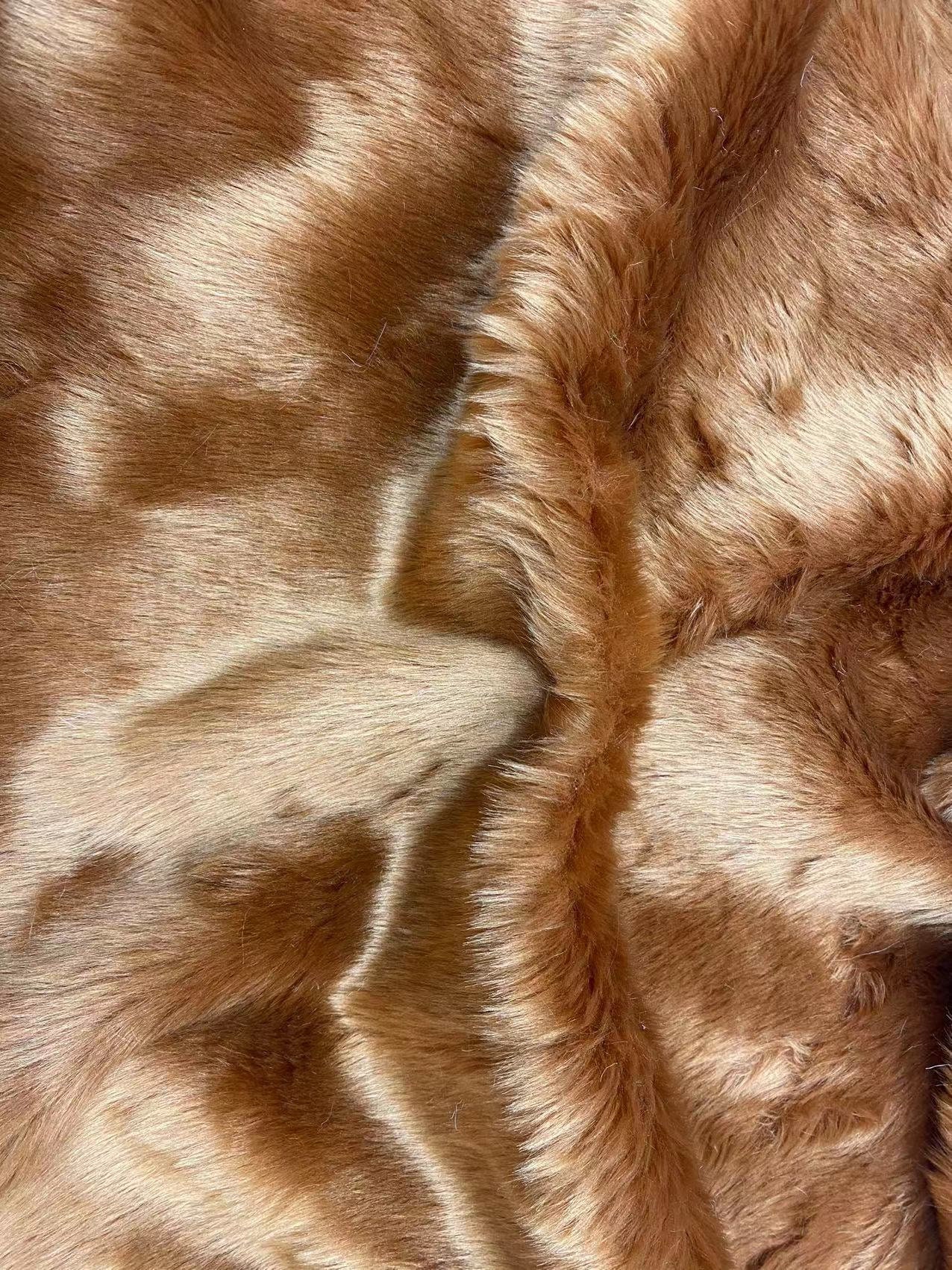 Fluffy Faux Fur Fabric Colorful Rabbit Fur,fun Fur for DIY Craft ...