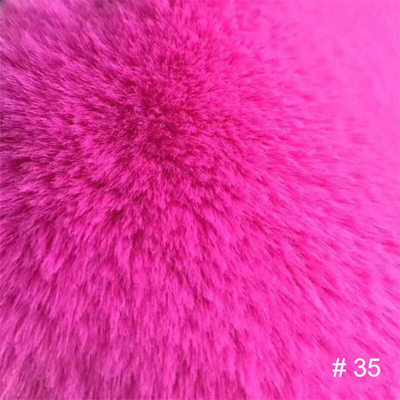 Rabbit Soft Faux Fur Solid Fabric, Plush Fabric Fursuit Fur Blanket ...
