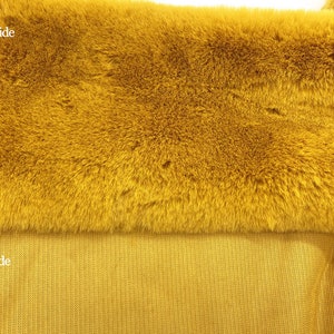 Fuzzy Faux Fur Fabric,lime Green Rabbit Fur,fun Fur for DIY Craft ...