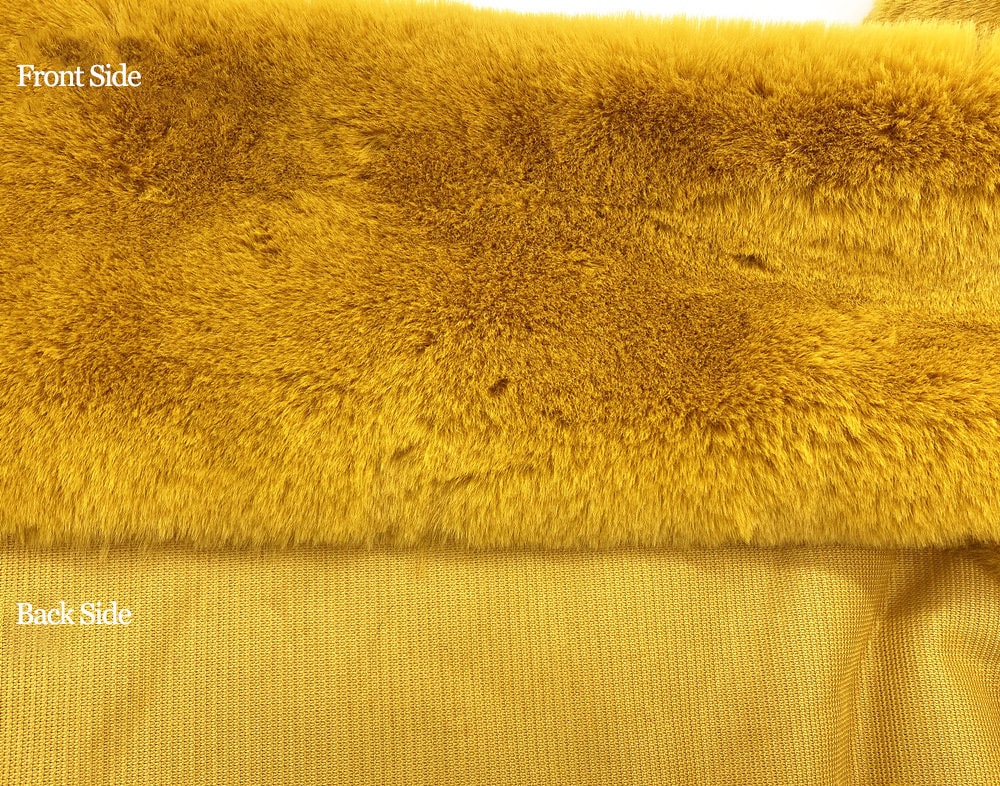 Fuzzy Faux Fur Fabriclime Green Rabbit Furfun Fur for DIY - Etsy