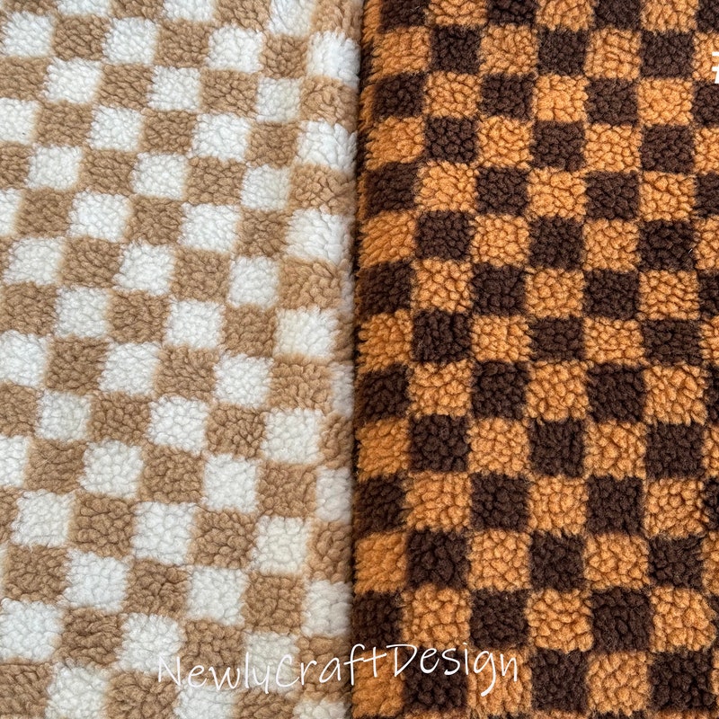 Checkerboard Fabric - Etsy