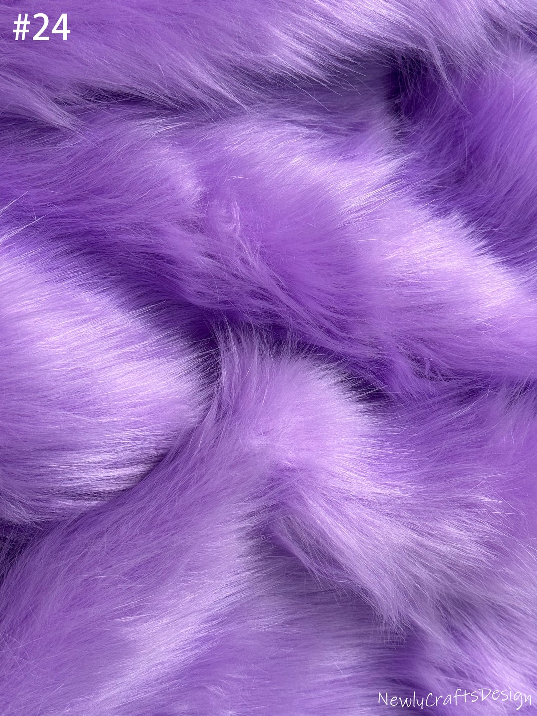 Luxury Fox Fur Fabric, Fluffy Long Pile Faux Fur, High Density Thick ...