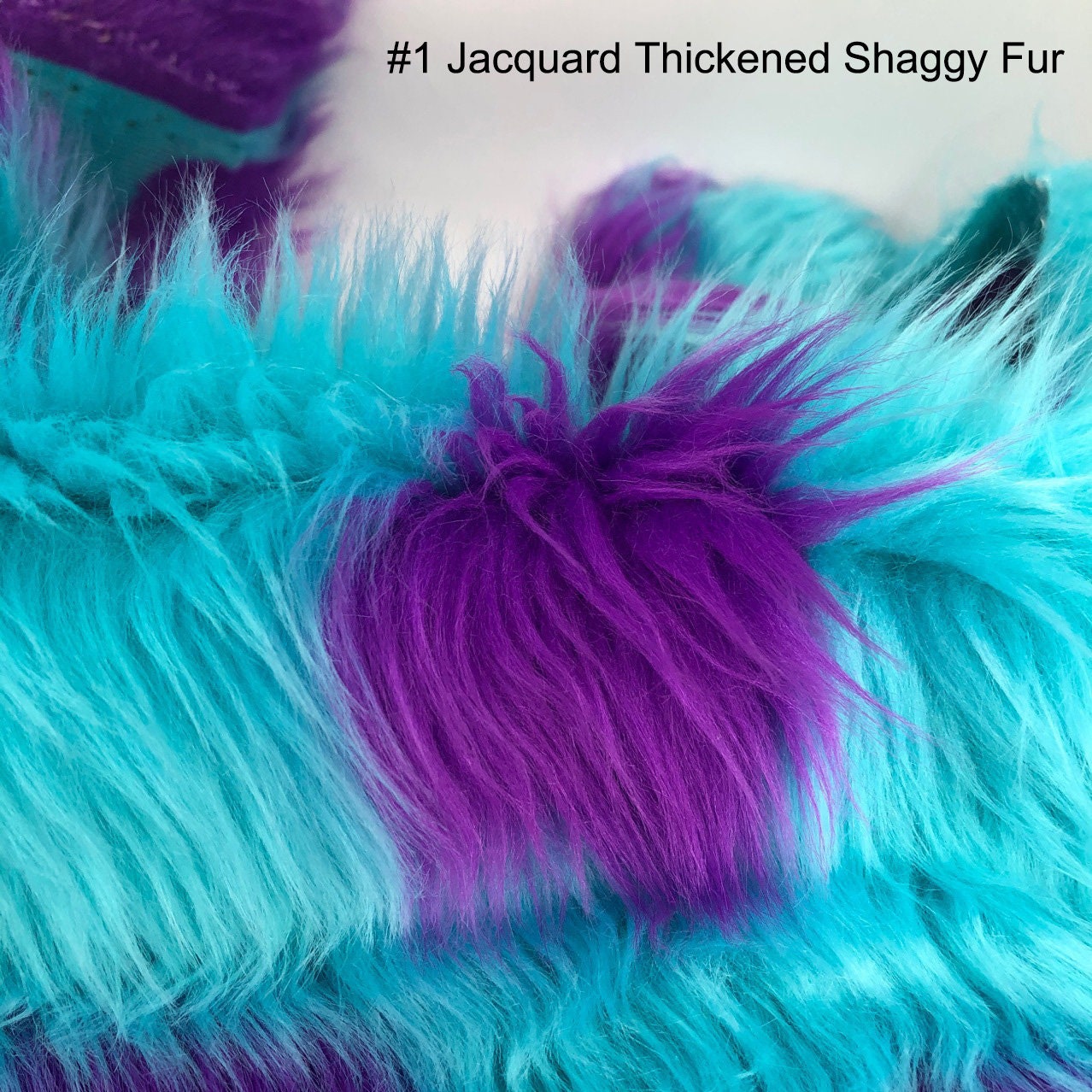Faux Fur Fabric,colorful Super Long Pile Shaggy Fur,fun Fur for DIY ...
