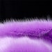 Lavender Fox Faux Fur Fabricfuzzy Long Pile Fun Fur for DIY - Etsy