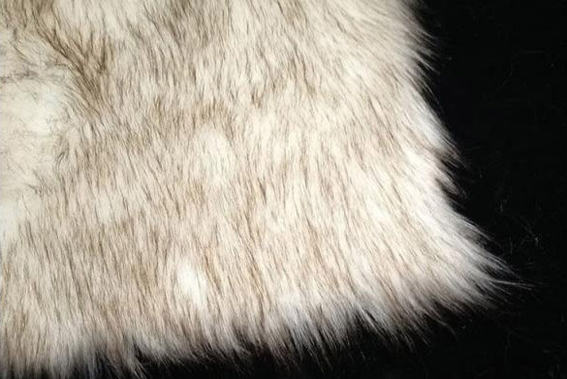 Faux Fake Fur Animal Long Pile Fabricfox Faux Fur Fabricfun - Etsy