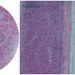 Blue Fuzzy Faux Fur Fabric, Bi-colored Faux Fox Fur With Purple Tips ...