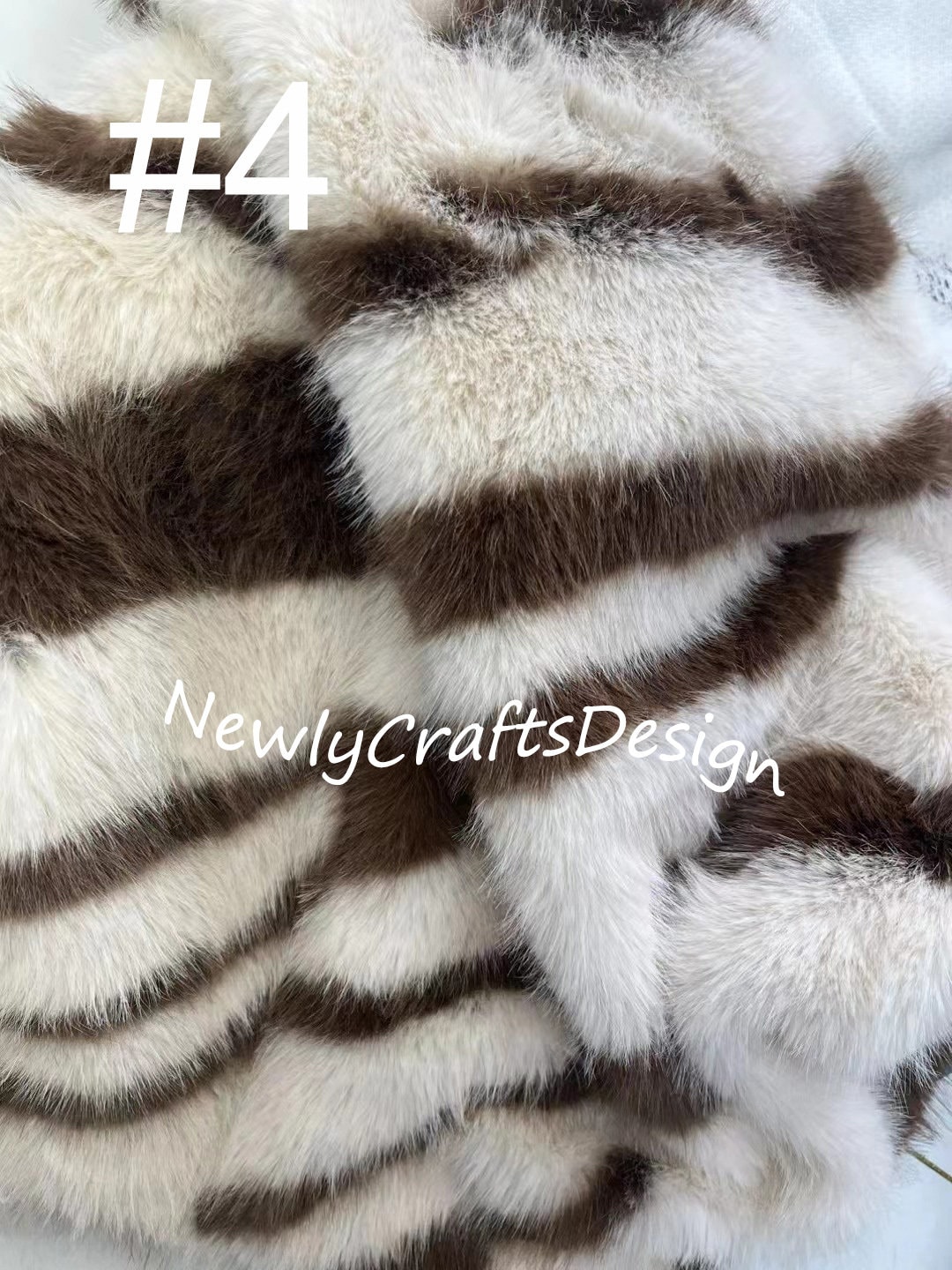 Tiger Print Faux Fur Fabric,zebra Fox Fake Fur for Fursuit Paws ...