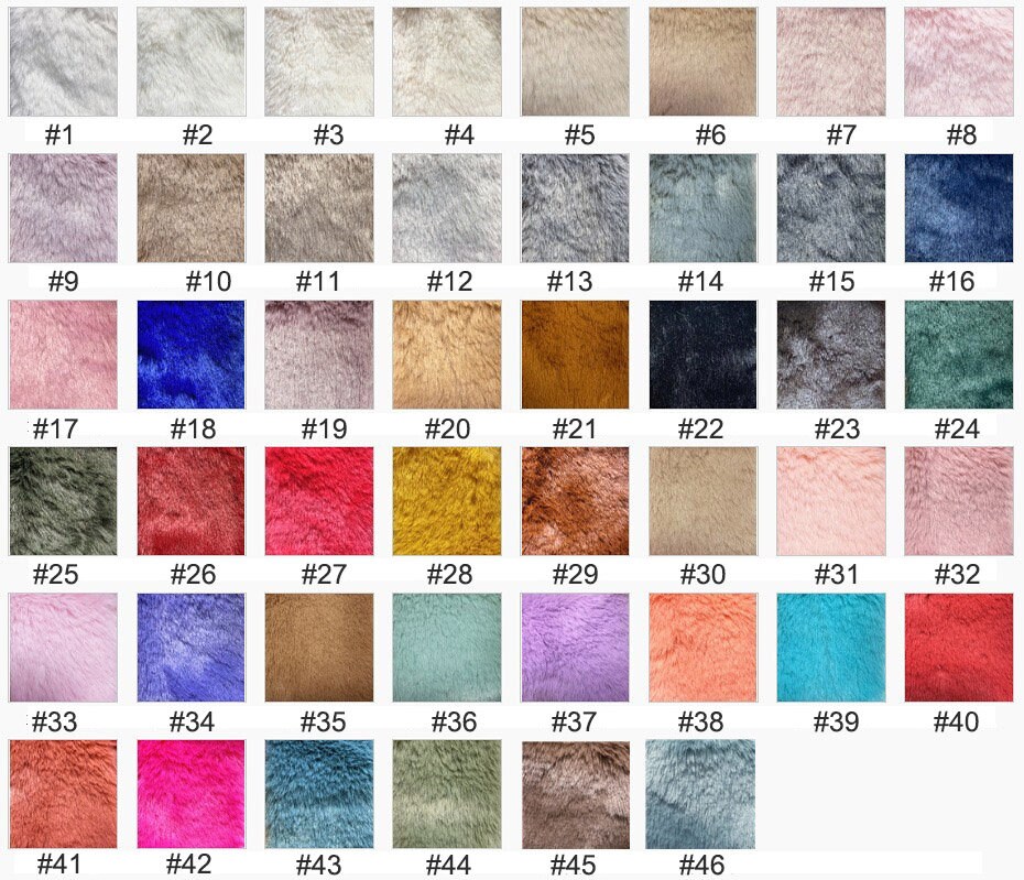 Fluffy Faux Fur Fabric,turquoise Blue Rabbit Fur for DIY Craft Supplies ...