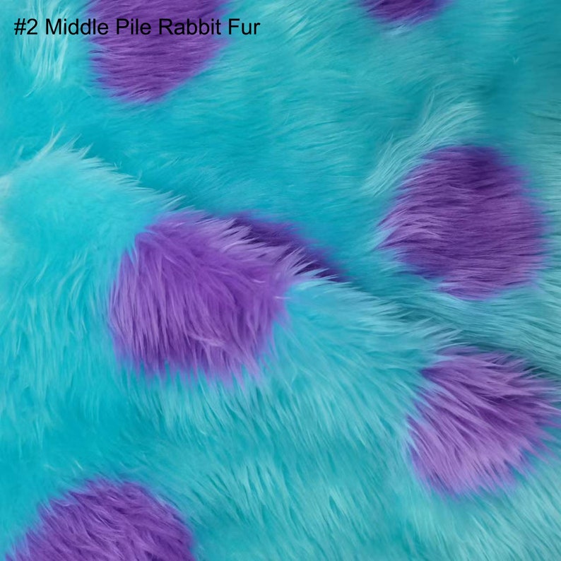 Faux Fur Fabric,colorful Super Long Pile Shaggy Fur,fun Fur for DIY ...