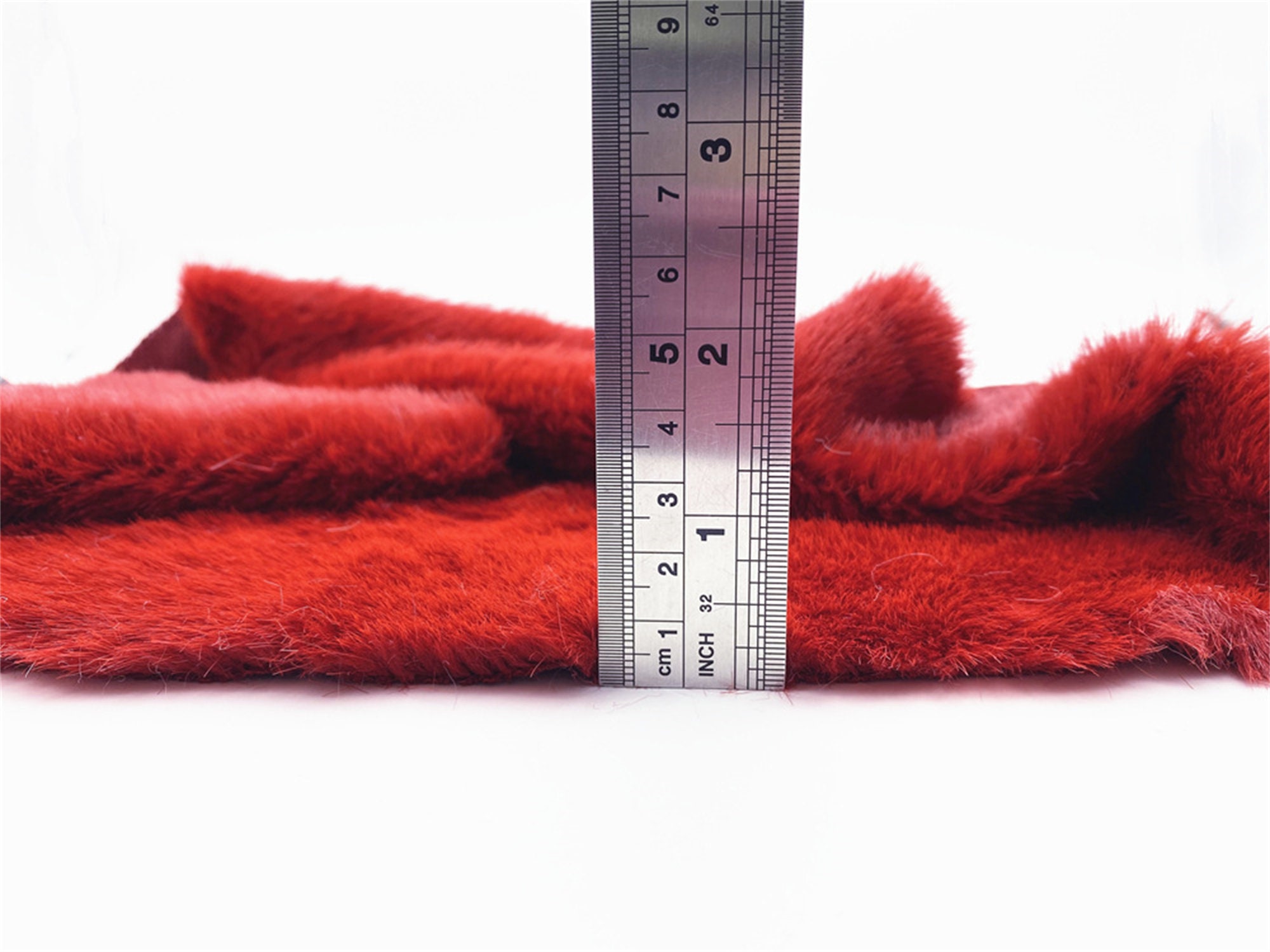 Orange Faux Fur Fabric, Faux Minky Fur,furry Fursuit Material,faux Rex ...