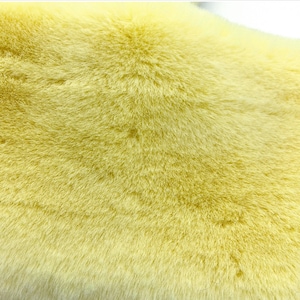 Fuzzy Faux Fur Fabric,lime Green Rabbit Fur,fun Fur for DIY Craft ...